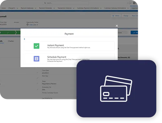 Chargeon 100 Secure Salesforce Payment Processing